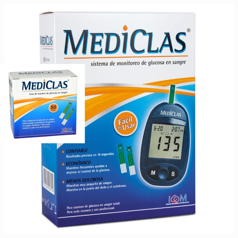 Kit Glucómetro Mediclas (ICOM) – Casa del Diabético